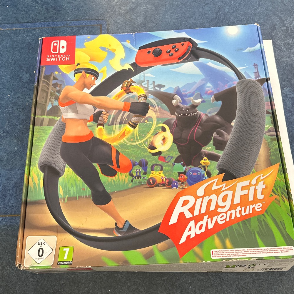 Like New Nintendo Switch game ring fit adventure new - Own4Less